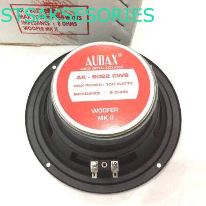 Speker AUDAX "6" inch Woofer AX-6022 CW8 150 Watts | Lazada Indonesia