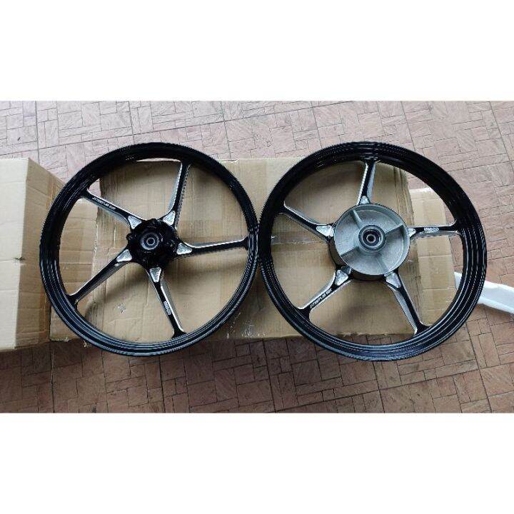 FG511 HONDA RS150 RSX150 RS RSX 150 5 Batang Enkei Fullchop 511 Sport Rim Black SIAP BEARING ...