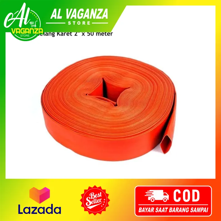 Selang Air Karet 2 dim x 50 meter | Lazada Indonesia