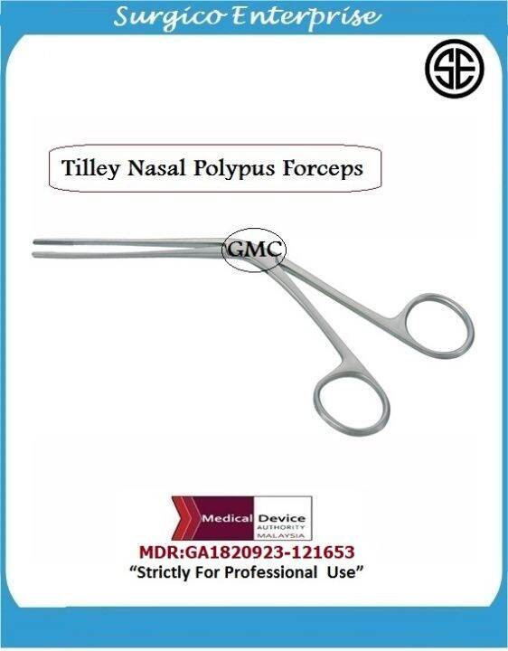 Tilley Forcep 17cm / Tilley Nasal Forcep | Lazada