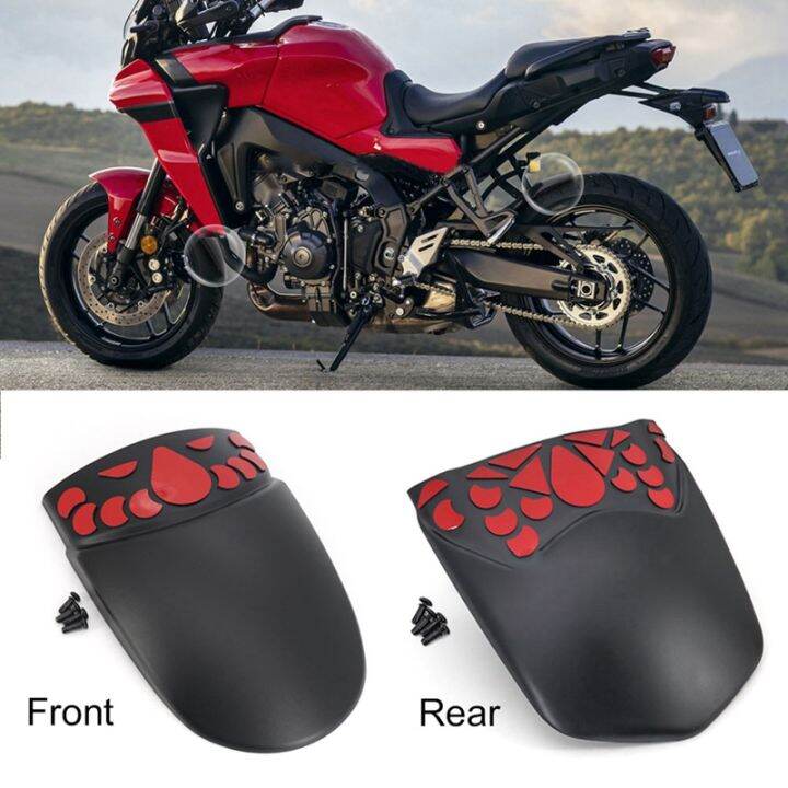Motorcycle Front+Rear Fender Mudguard Extender Extension for Yamaha ...