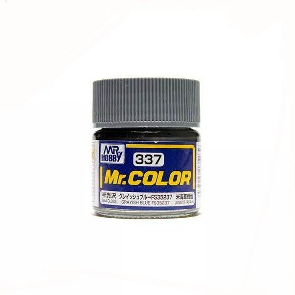 Mr.Hobby Mr.Color C337 Grayish Blue FS35237 Semi-Gloss (10ml ...