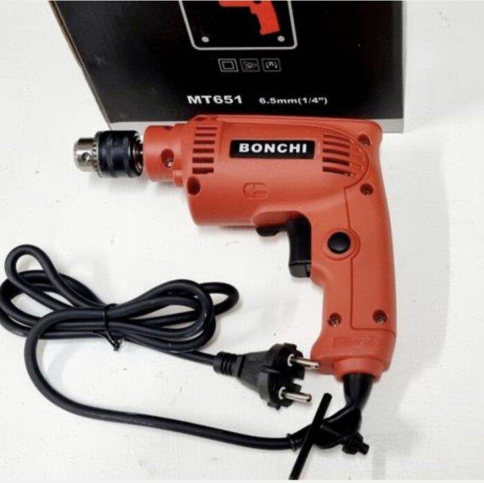 BONCHI MESIN BOR MINI 6MM BOLAK BALIK VARIABLE SPEED | Lazada Indonesia