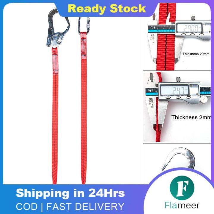 Flameer Tali Kekang Keselamatan Pelindung Ketinggian, Tali Pengikat ...