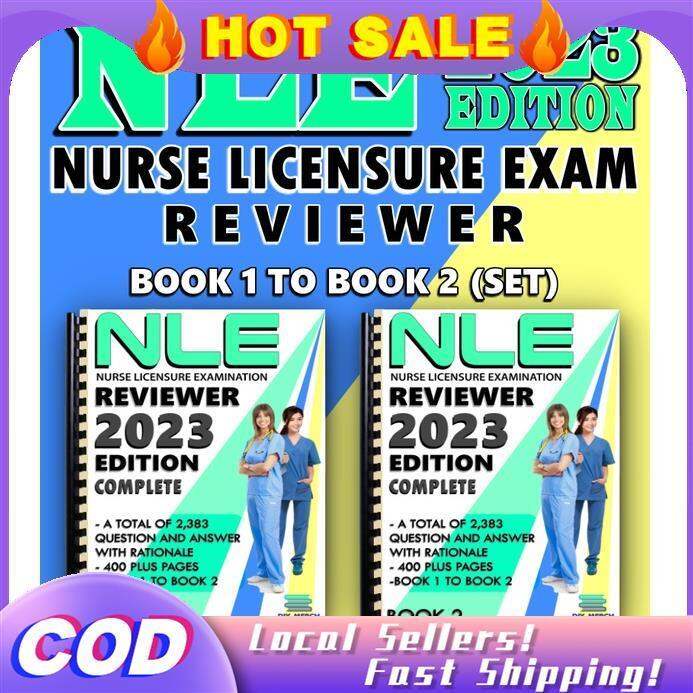 【COD/READY】 NLE NURSE LICENSURE EXAM REVIEWER COMPLETE 2023 EDITION 1 ...