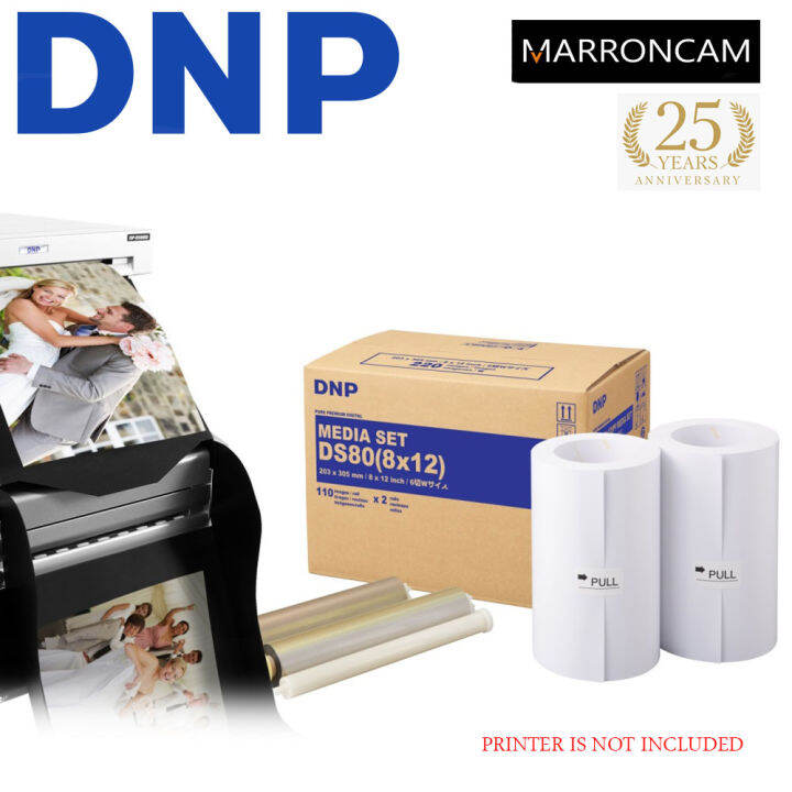 DNP 8 x 12 Print Pack for DS80 Printer (2-Pack) | Lazada