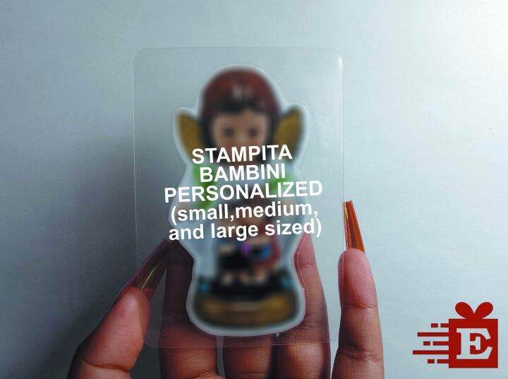Emmanuel Gift/s for You - PERSONALIZED LAMINATED BAMBINI STAMPITA ...