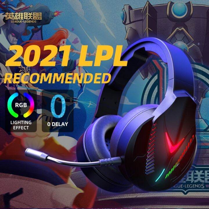 UBIK ST11 Headphone Gaming Headset with Mic RGB Sound Stereo Wired ...
