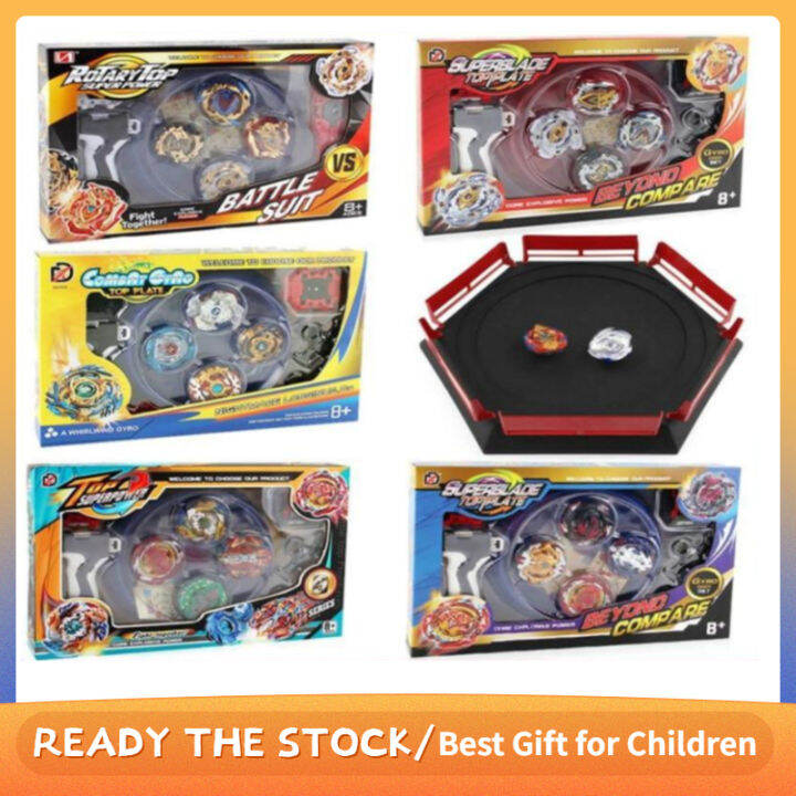 Luxury Gyro Set Gyroscopic Beyblade Burst with Reverse Transmitte Top ...