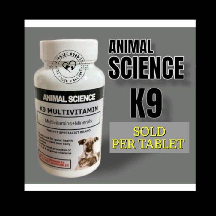 K9 Animal Science Multivitamins SOLD PER TABLET | Lazada PH