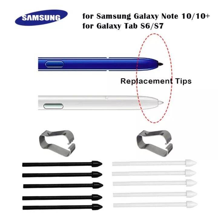 Official Samsung Stylus S Pen Tips Remove Nips Tools for Galaxy Note 20 ...
