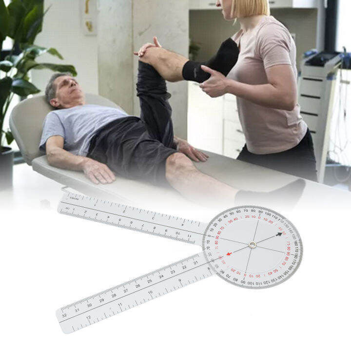 Goniometer, Spinal Goniometer Ruler Clear Scale for Finger Joints ...