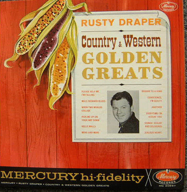 Rusty Draper ‎– Country & Western Golden Greats LP Album Record Plaka ...
