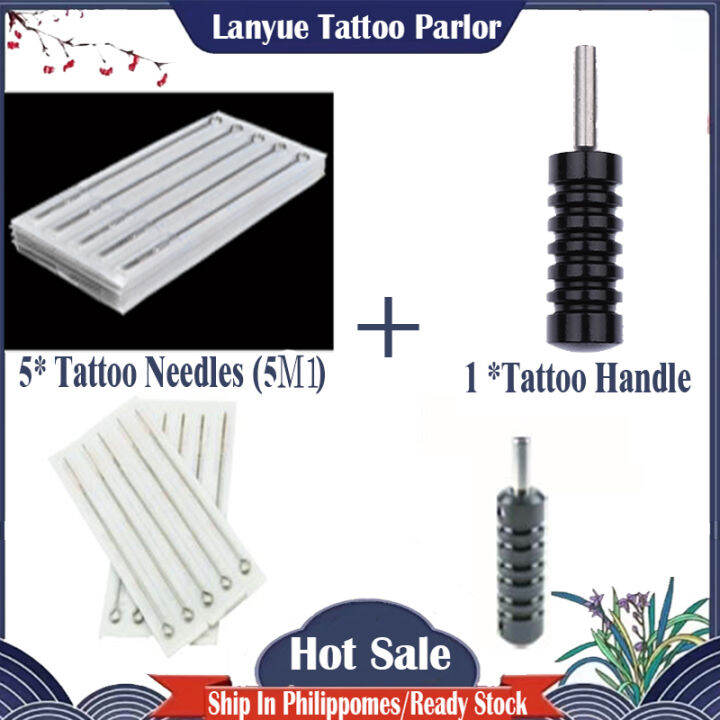 1 * Tattoo Handle and 5 Tattoo Needles (5RL/5M1) Combination | Lazada PH