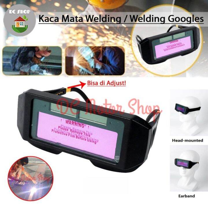 KACAMATA LAS OTOMATIS KACA MATA LAS AUTO DARK DARKNESS KACA MATA AUTO ...
