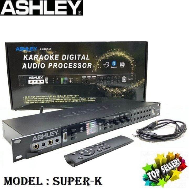 Professional Digital Processor Karaoke Management Ashley Super-K ...