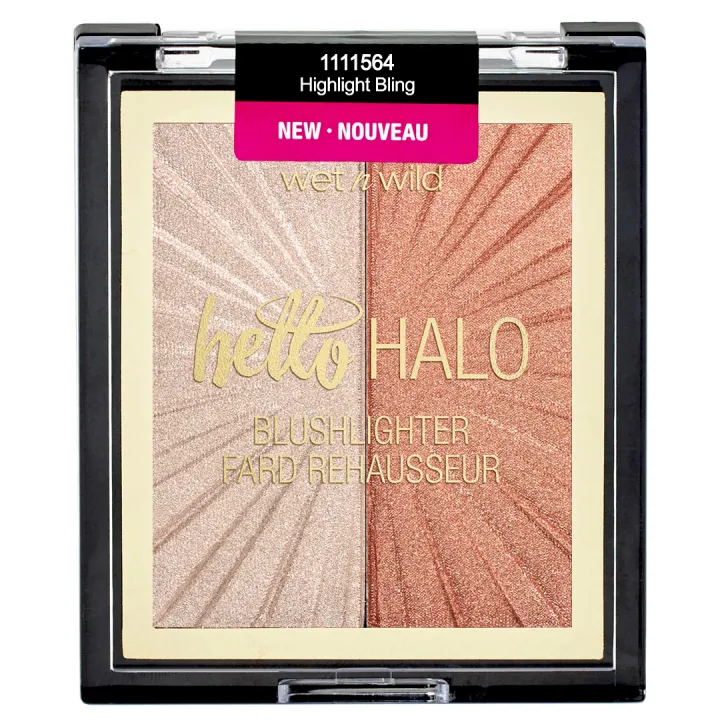 บลัช-ไฮไลท์ WET N WILD MegaGlo Hello Halo Blushlighter, Highlight Bling ...