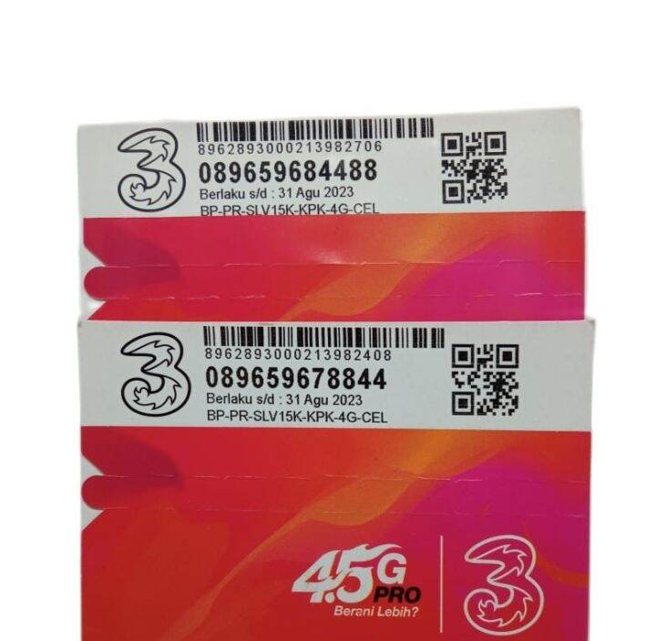 TRI Kartu Perdana Nomor Cantik TRI 4G Nasional Promo | Lazada Indonesia