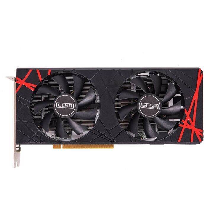 1 ELSA Radeon RX 580 8GB GDDR5 256Bit GPU Desk Computer Gaming Graphics ...