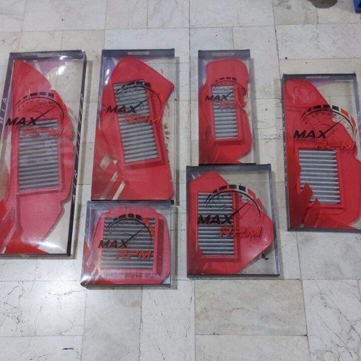 MAX RPM Washable Air Filter for Click150/Nmax V1/Nmax V2/Raider F.i ...
