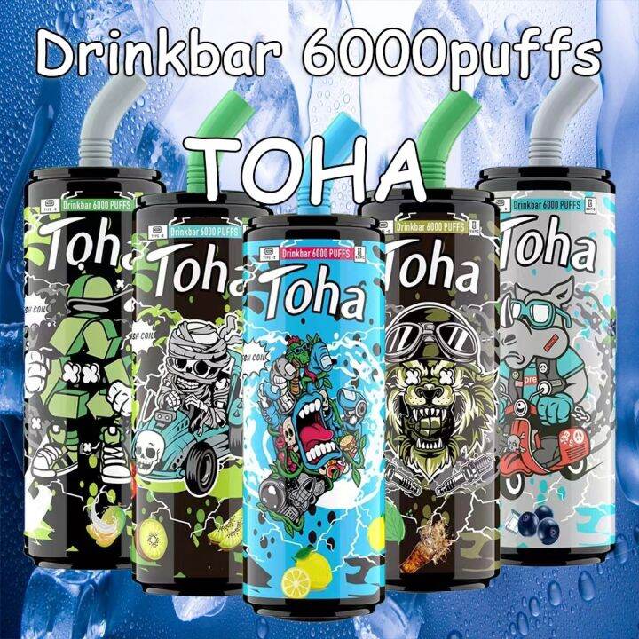 Toha 100 Legit Disposable Vape Pod Up To 6000 Puffs Rechargeable II5C ...