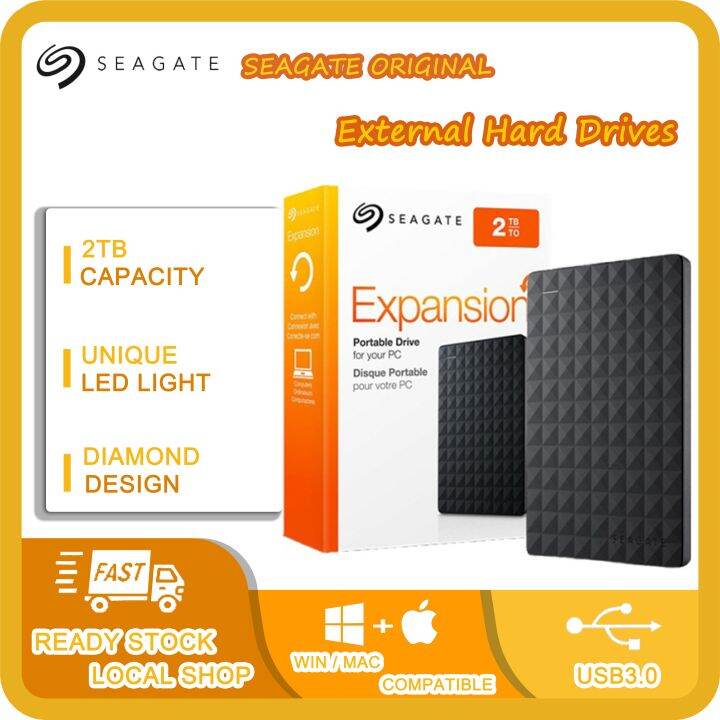 External Hard Drive Original Seagate 2TB 1TB Hard Drive High Speed External Hard Drive HDD ...
