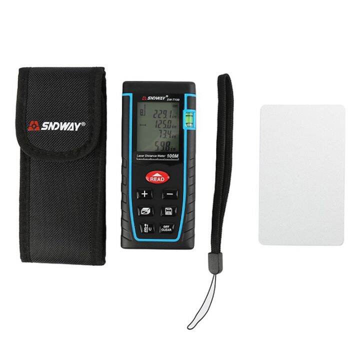 【IN Stock】100M Handheld Digital Laser Distance Meter Range Finder ...