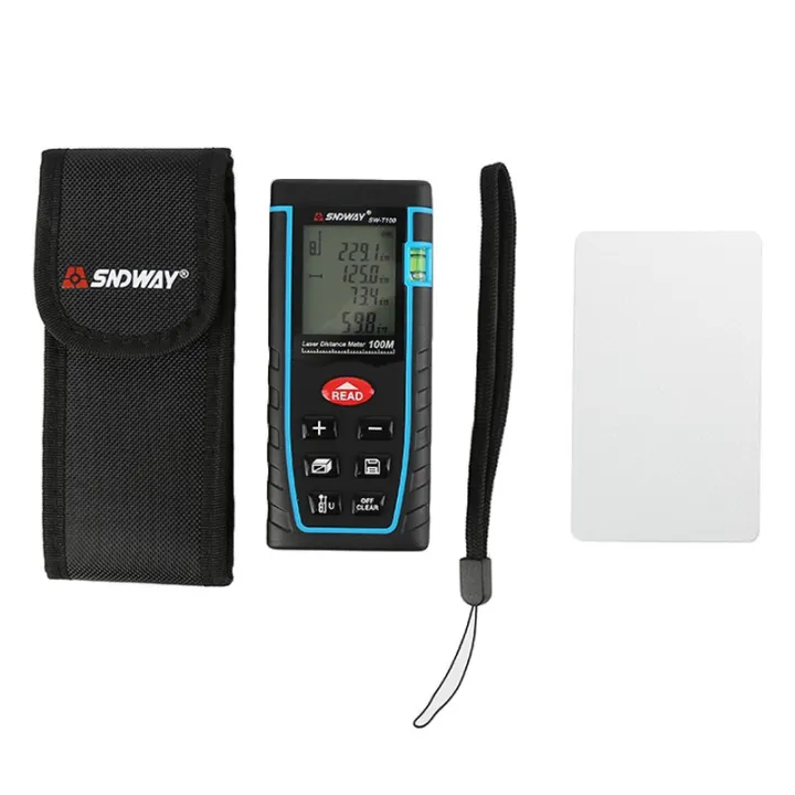 【IN Stock】100M Handheld Digital Laser Distance Meter Range Finder ...