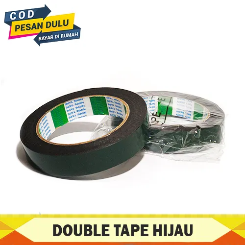 DOUBLE TAPE / DOBELTIP FOAM HIJAU KUALITAS 3M | Lazada Indonesia