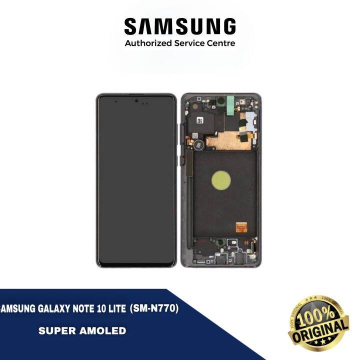 SAMSUNG ORIGINAL NOTE 10 LITE SCREEN (LCD) | Lazada