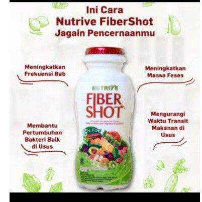 NUTRIVE FIBER SHOT 100ML | Lazada Indonesia