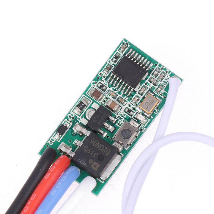 LEI 1Pc 433 MHz 1CH RF Relay Receiver DC 3.7V-24V DIY Universal ...