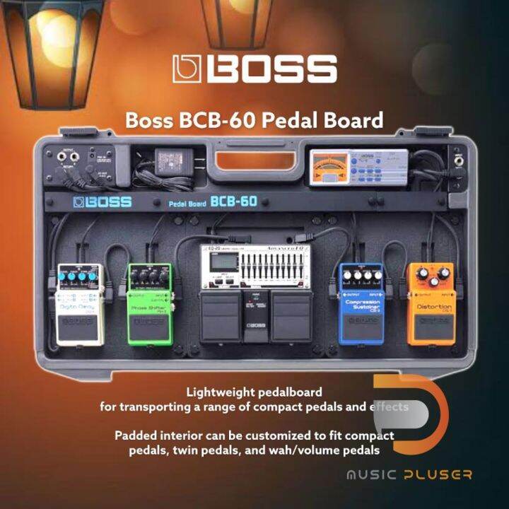 Boss BCB-60 Pedal Board บอร์ดใส่เอฟเฟ็คกีต้าร์ งานแข็งแรงทนทาน น้ำหนัก ...