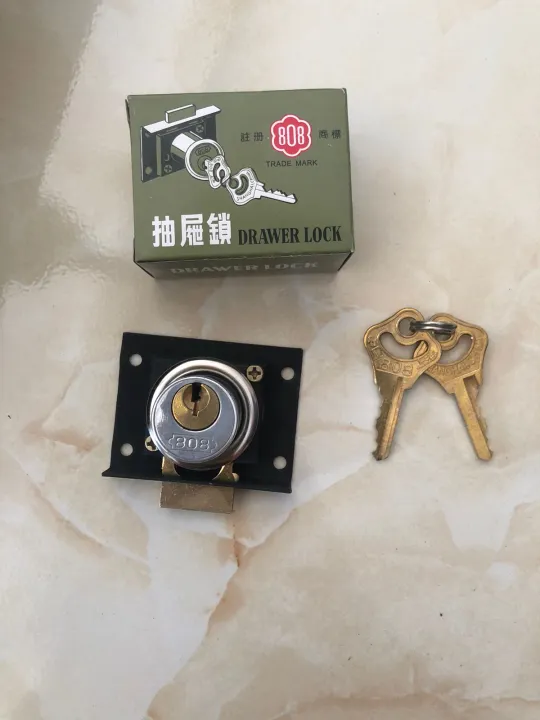 Kunci Laci 808 Asli 22mm Kunci Lemari Drawer Lock Kuningan | Lazada ...