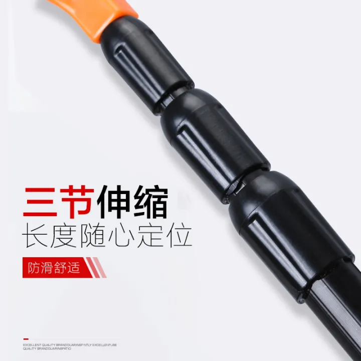 2.4-meter aluminum alloy gun ground-inserted stand, fishing rod stand ...