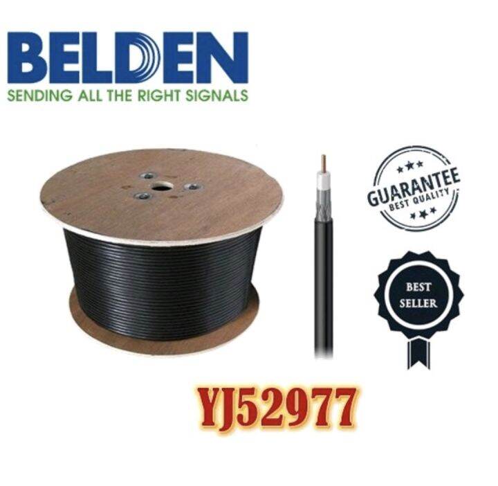 BELDEN YJ52977 75OHM RG11 COAXIAL CABLE ( PER METER ) | Lazada