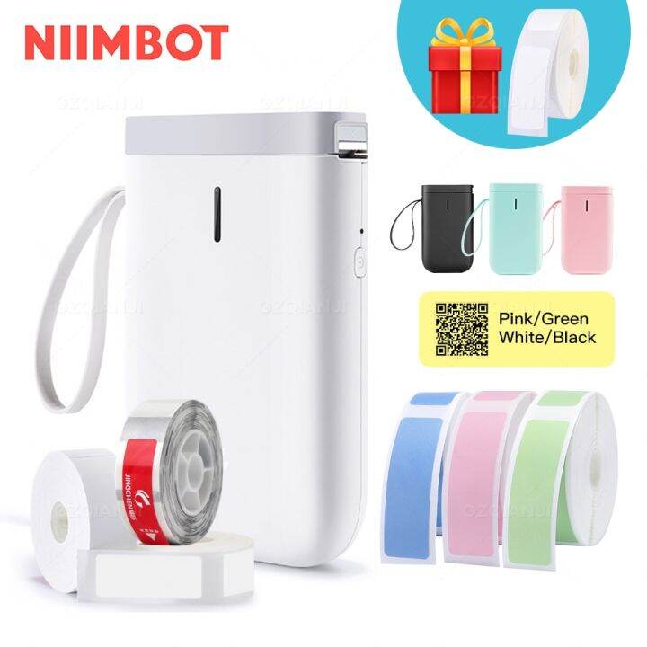 Label Printer Mini Niimbot D11 Bluetooth Wireless Thermal Printer with Free App Label Paper ...