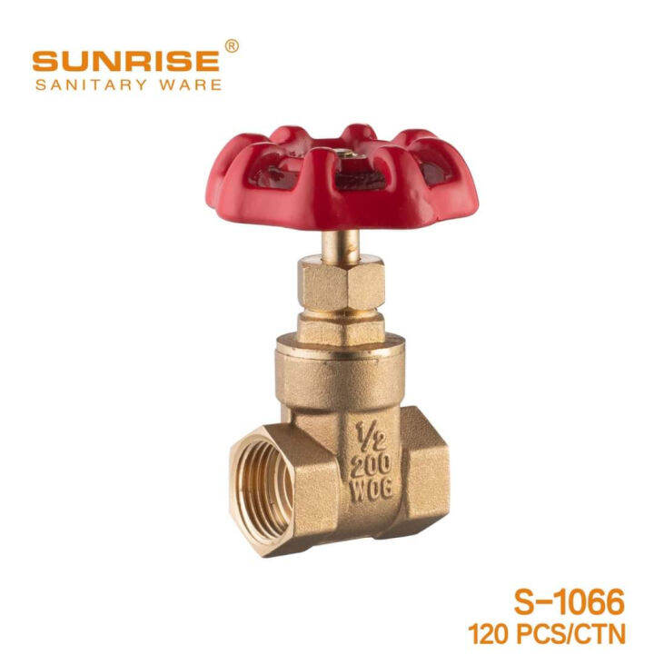 Mga accessory ng hardware / sambahayan SUNRISE BRASS GATE VALVE ( 1/2 ...
