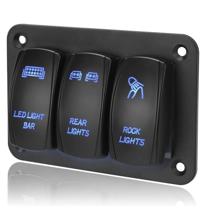 Control Panel ON/Off 12V 24V Toggle Switch For Auto Car Marine ATV UTV ... Control Panel ON/Off 12V 24V Toggle Switch For Auto Car Marine ATV UTV ...