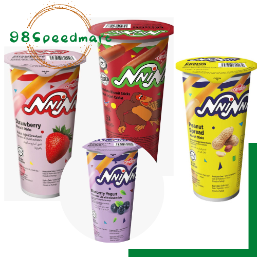 [98] Cvmallow NNI NNI Dip Cream & Biscuit Stick 35gm | Lazada