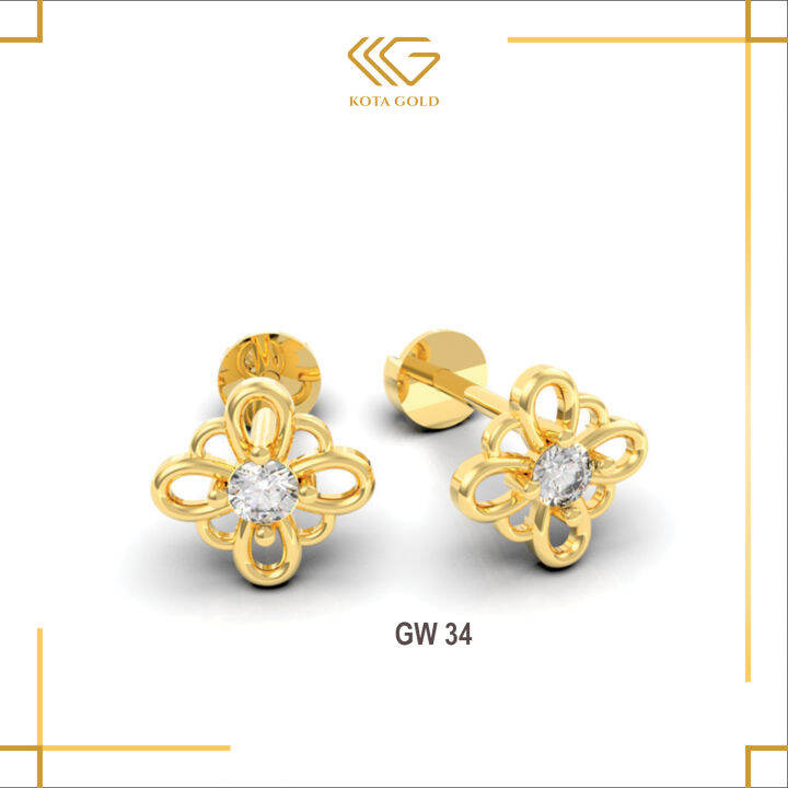 ANTING TUSUK GIWANG KADAR 300 ATAU 6 K MODEL BUNGA CANTIK SIMPLE KOREA ...