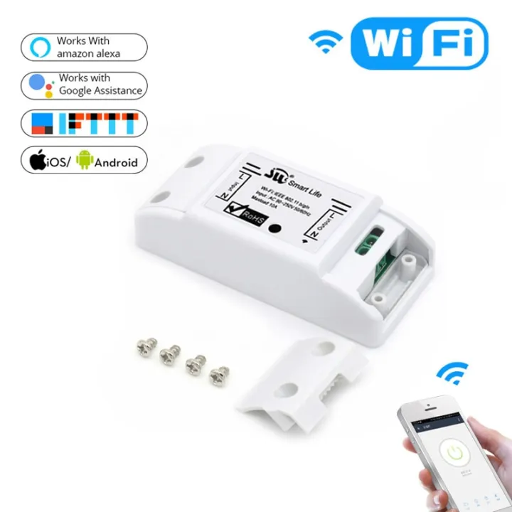 Sonoff Basic Wireless Time Smart Switch Remote Control Wifi Light Lamp ...