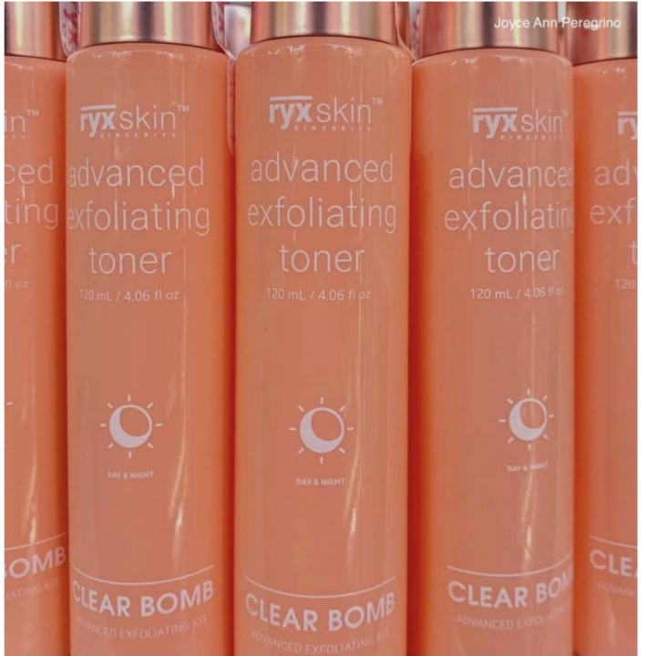 Ryx Skin Clear Bomb Advanced Exfoliating Big Toner New and Improved ...