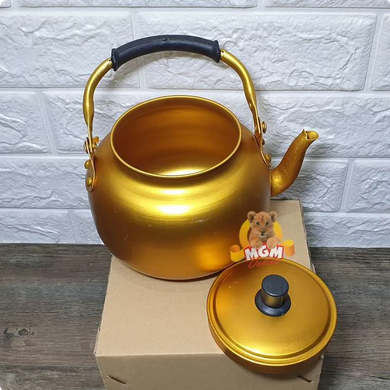 Teko Ceret Arab Polos 1 Liter - Teko Arab Emas Cantik Unik - Teko Arab ...