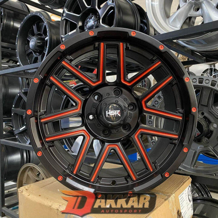 Velg Ring 18 Sambelia Hsr Baut 6 Fortuner Pajero Hilux Mu-x Everest Dll ...