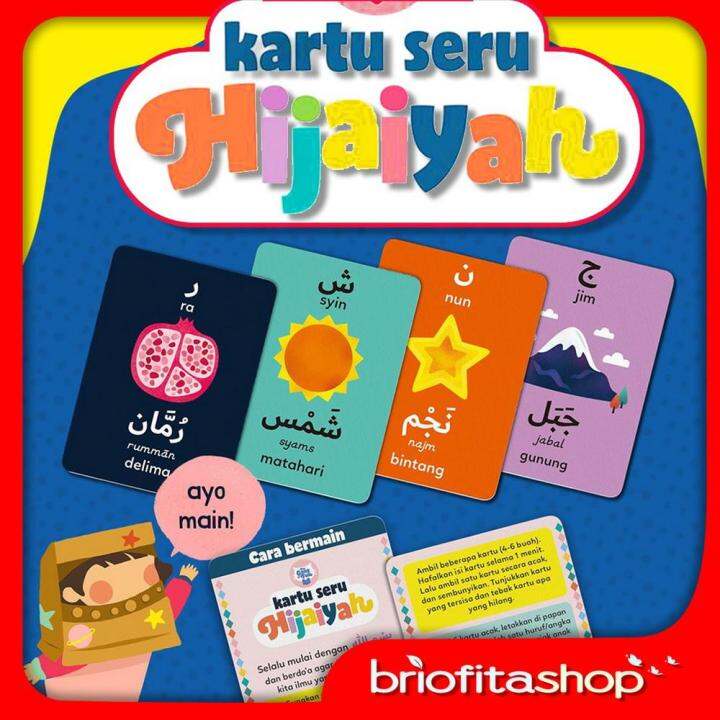 Flash Card Hijaiyah Kartu Seru Hijaiyah | Lazada Indonesia