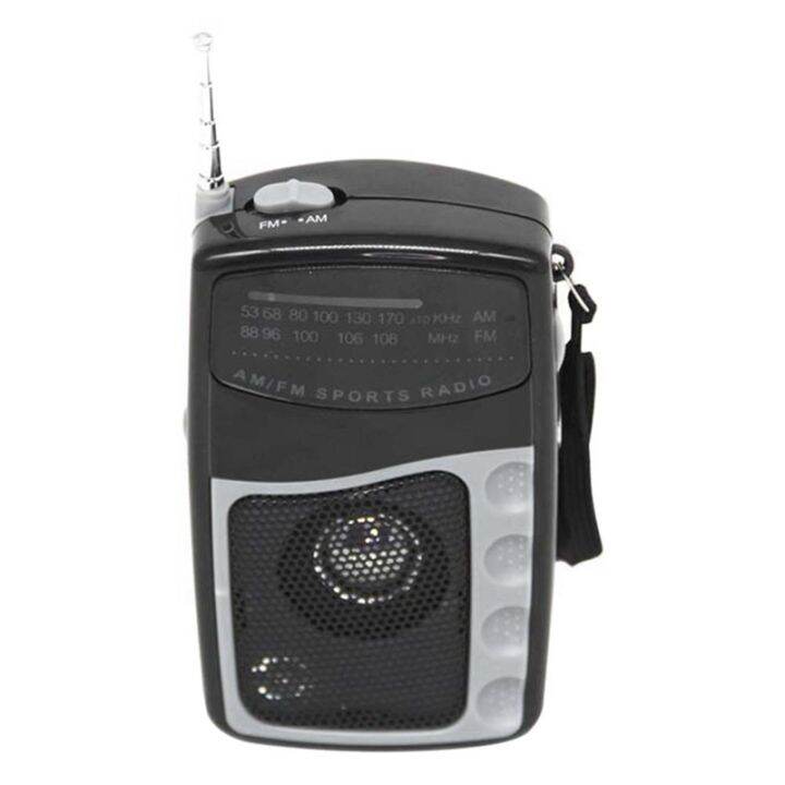 Mini AM FM Radio Dual Band Portable Pocket Radio MP3 Music Player ...
