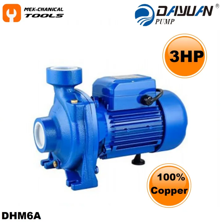 DAYUAN Centrifugal Water Pump 3HP 100 % Pure Copper (DHM6A) | Lazada PH