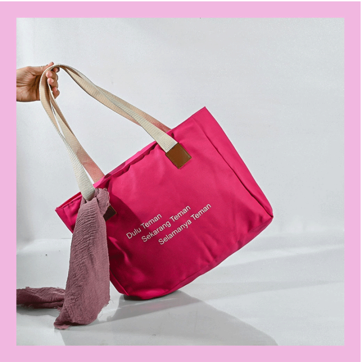 Tote Bag Custom Sablon | Lazada Indonesia