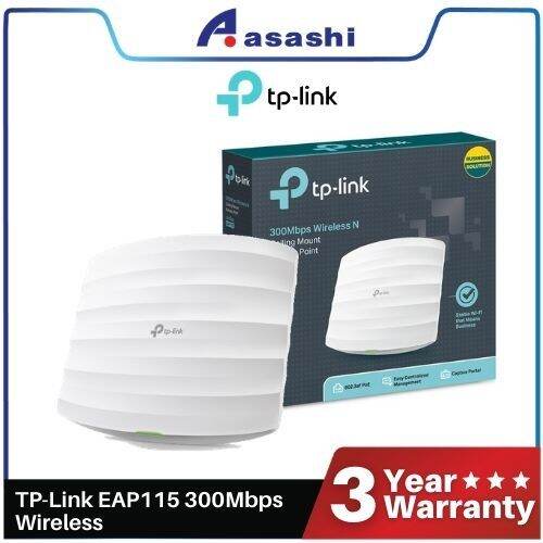 TP-Link EAP115 300Mbps Wireless N Ceiling Mount Access Point | Lazada